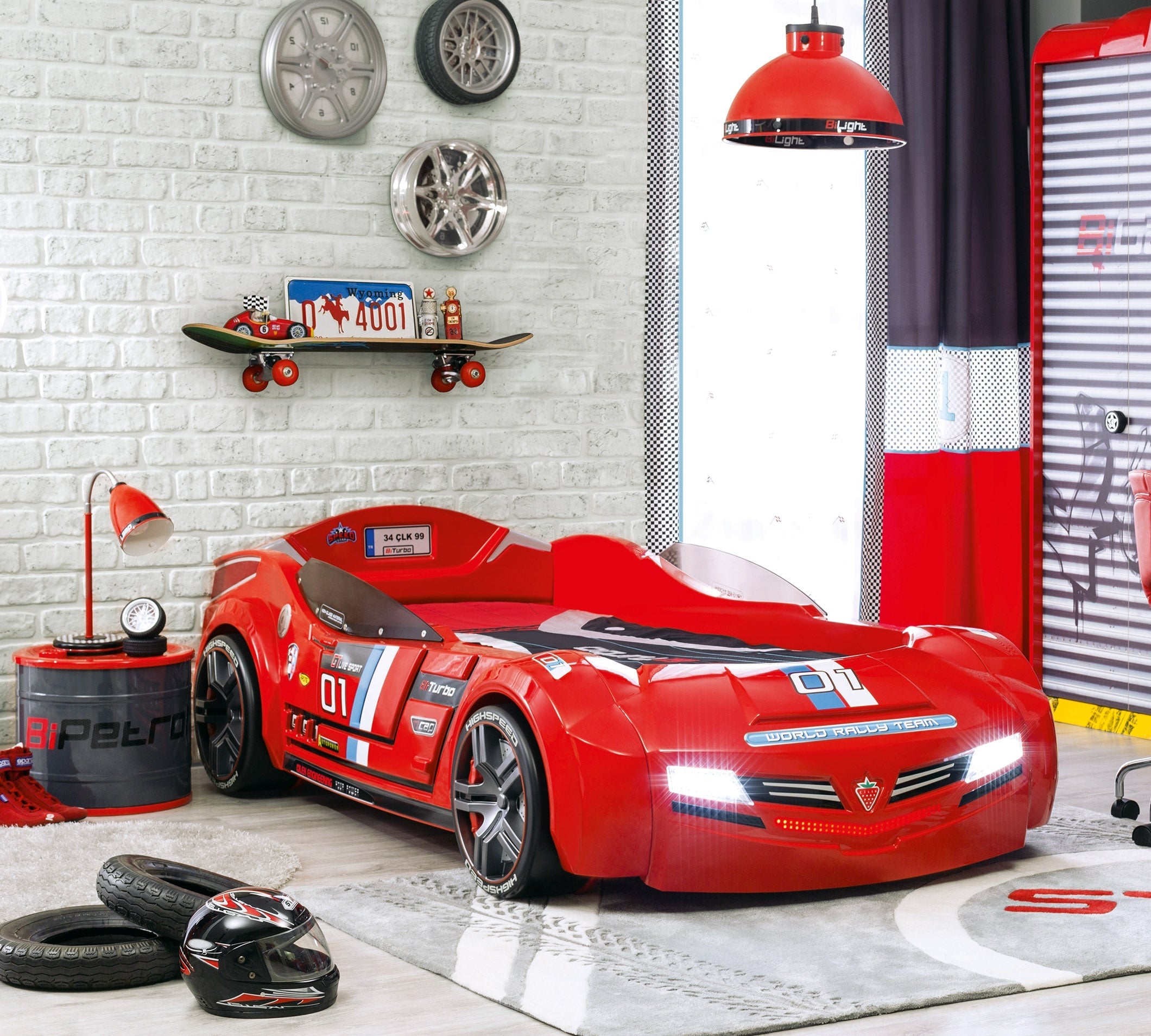 Biturbo Carbed (Red) (90x195 cm) – Cilek World