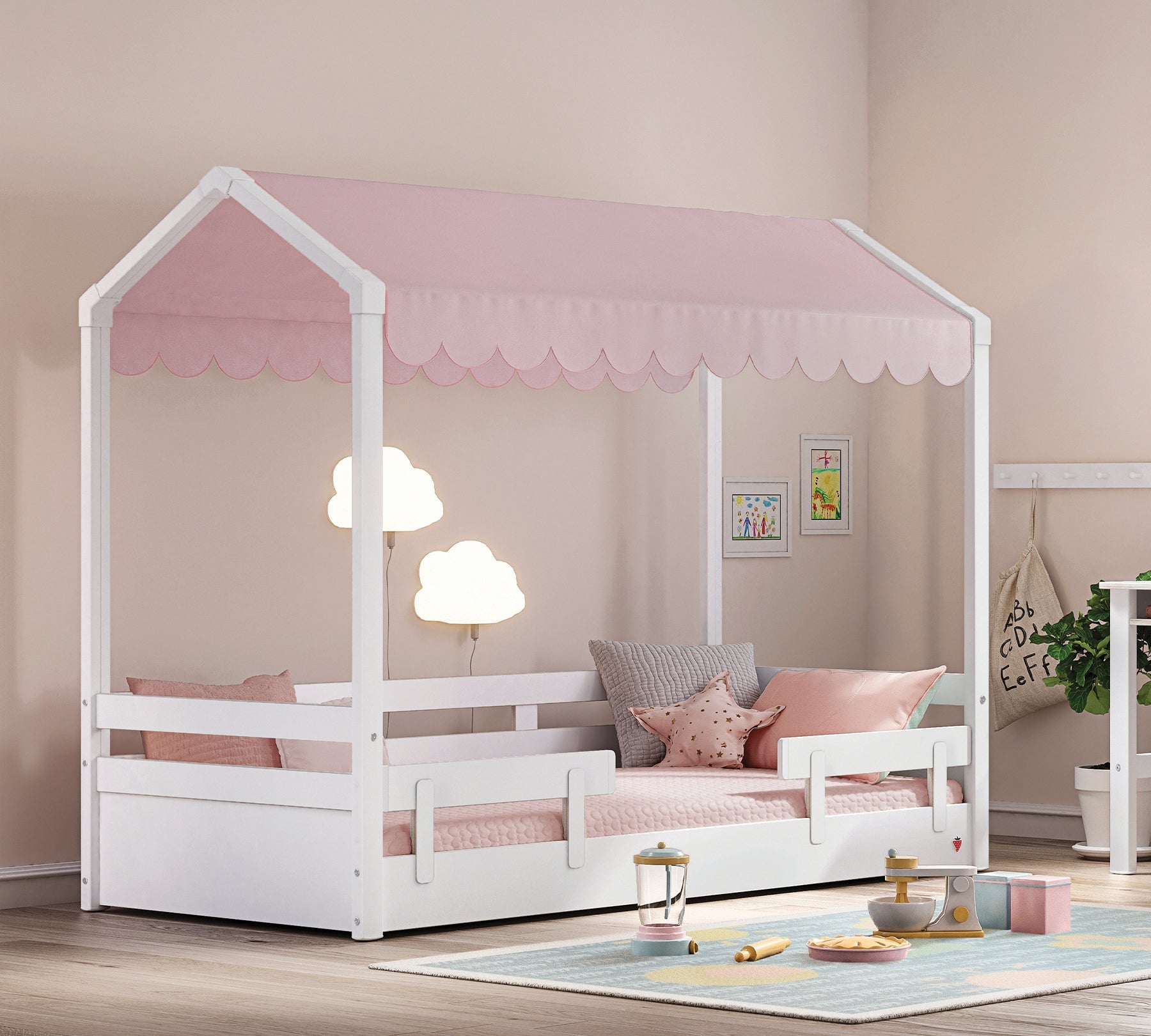 Montes White Flat Roof Tent (90x200 cm) – Cilek World